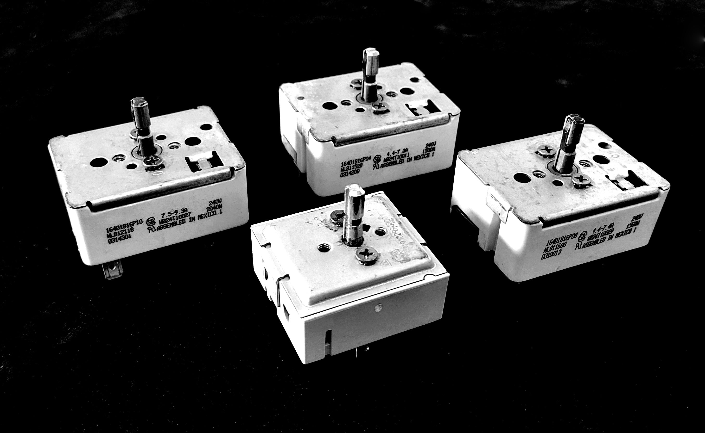 WB24T10027 WB24T10058 GE Range Burner Switch Set – Good Appliance