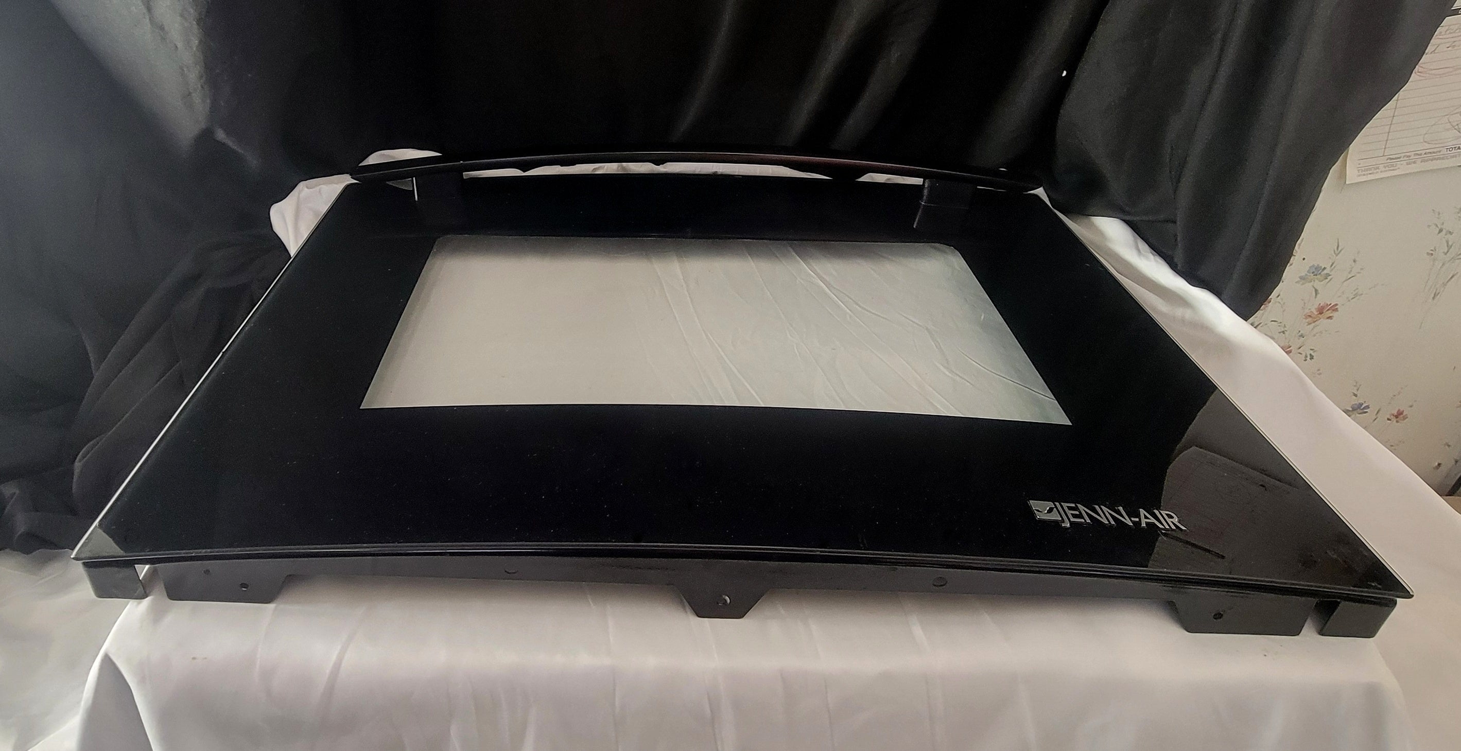 WPW10272332 Jenn Air Black Curved Oven Door Glass – Good Appliance