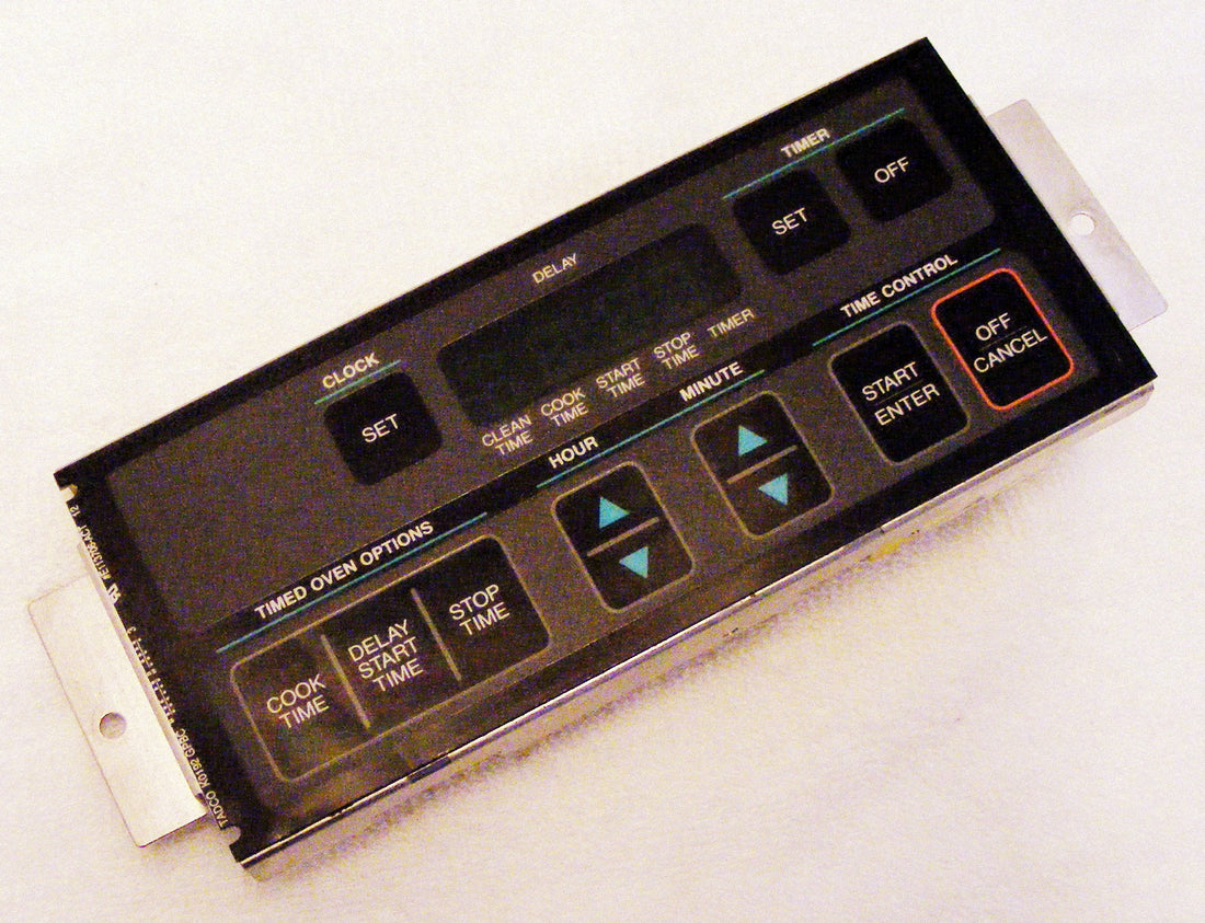 3183186 3183186-D Whirlpool Range Black Electronic Oven Clock Timer ...
