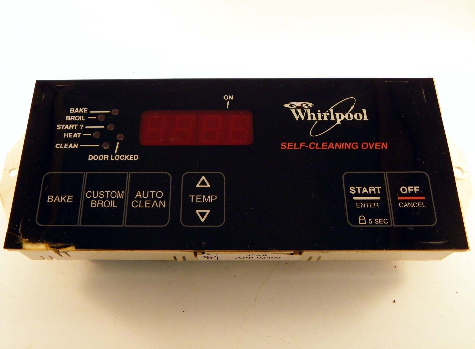 6610266 Whirlpool Range Black Oven Control Board – Good Appliance