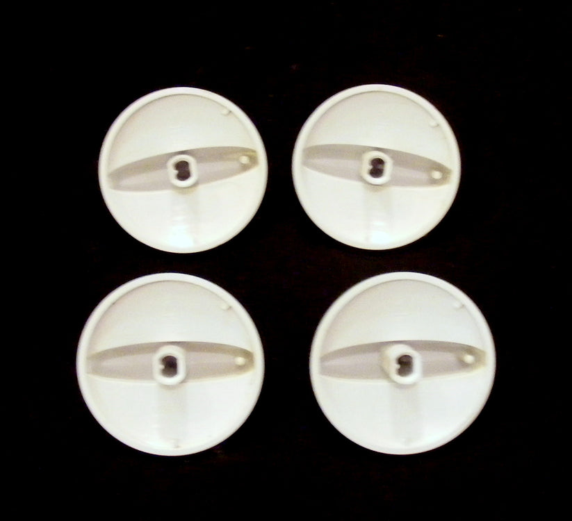 9761962 WP9761962 Whirlpool Range White Knob Set Of 4 – Good Appliance