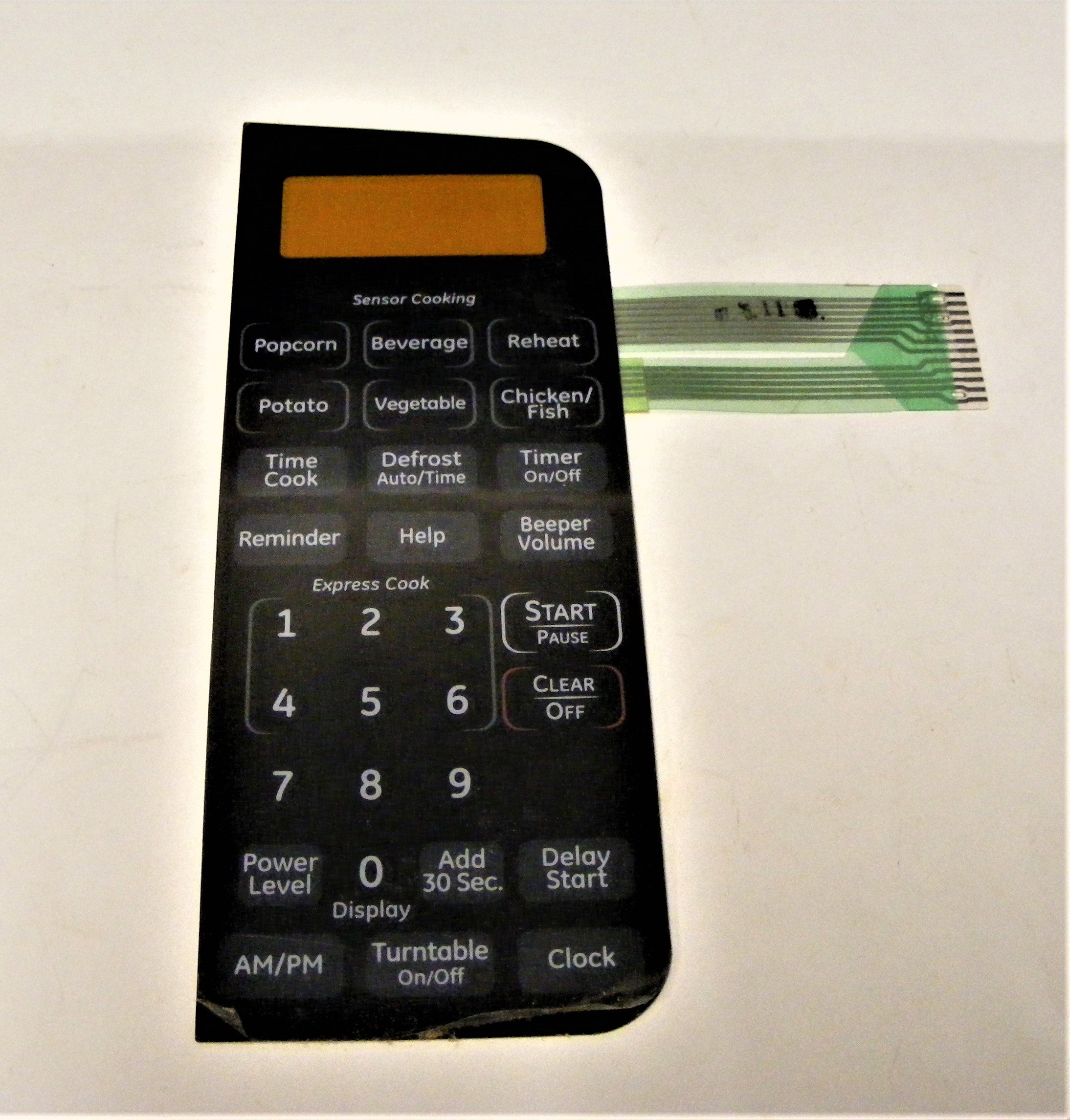 WB27X10970 GE Microwave NEW Black Membrane Switch – Good Appliance