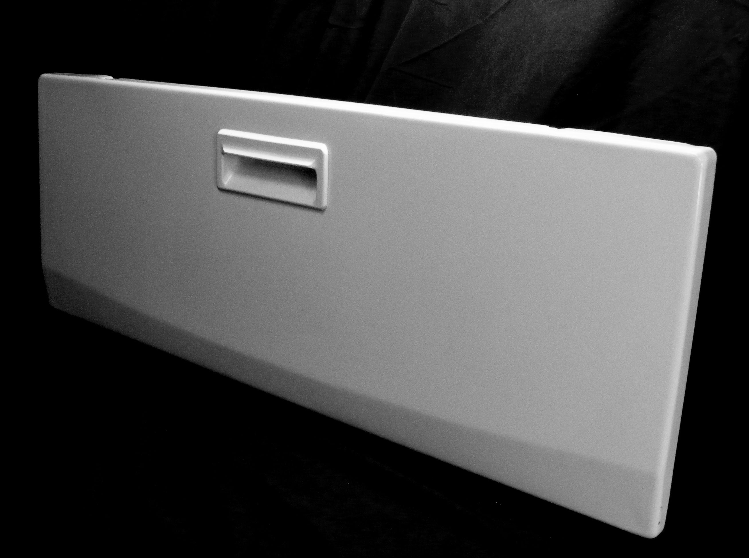 WP98009342 Whirlpool Range White Drawer Front Cover – Good Appliance