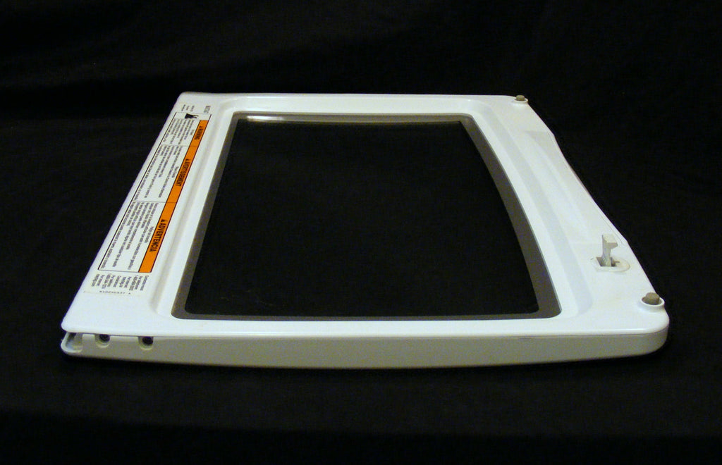 WPW10296171 Whirlpool Washer White Glass Lid