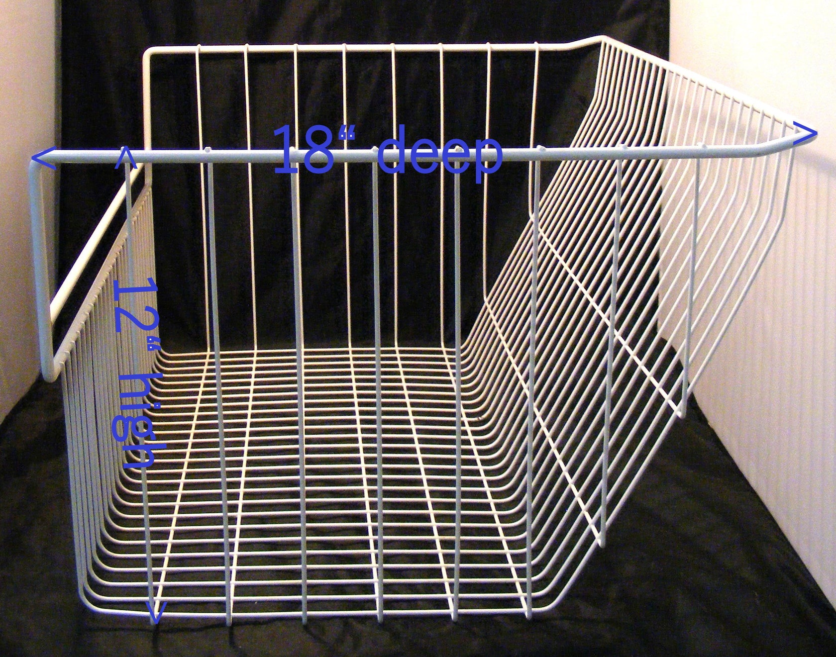 WR21X10086 GE Refrigerator White Wire Freezer Basket – Good Appliance