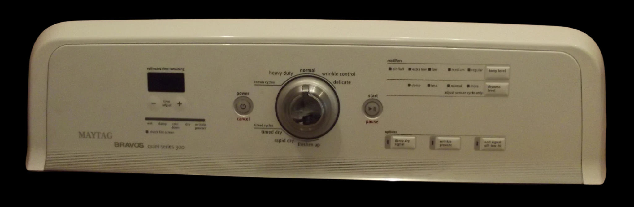 W10110298 W10336133 Maytag Bravos 300 Dryer Electronic Control Panel ...